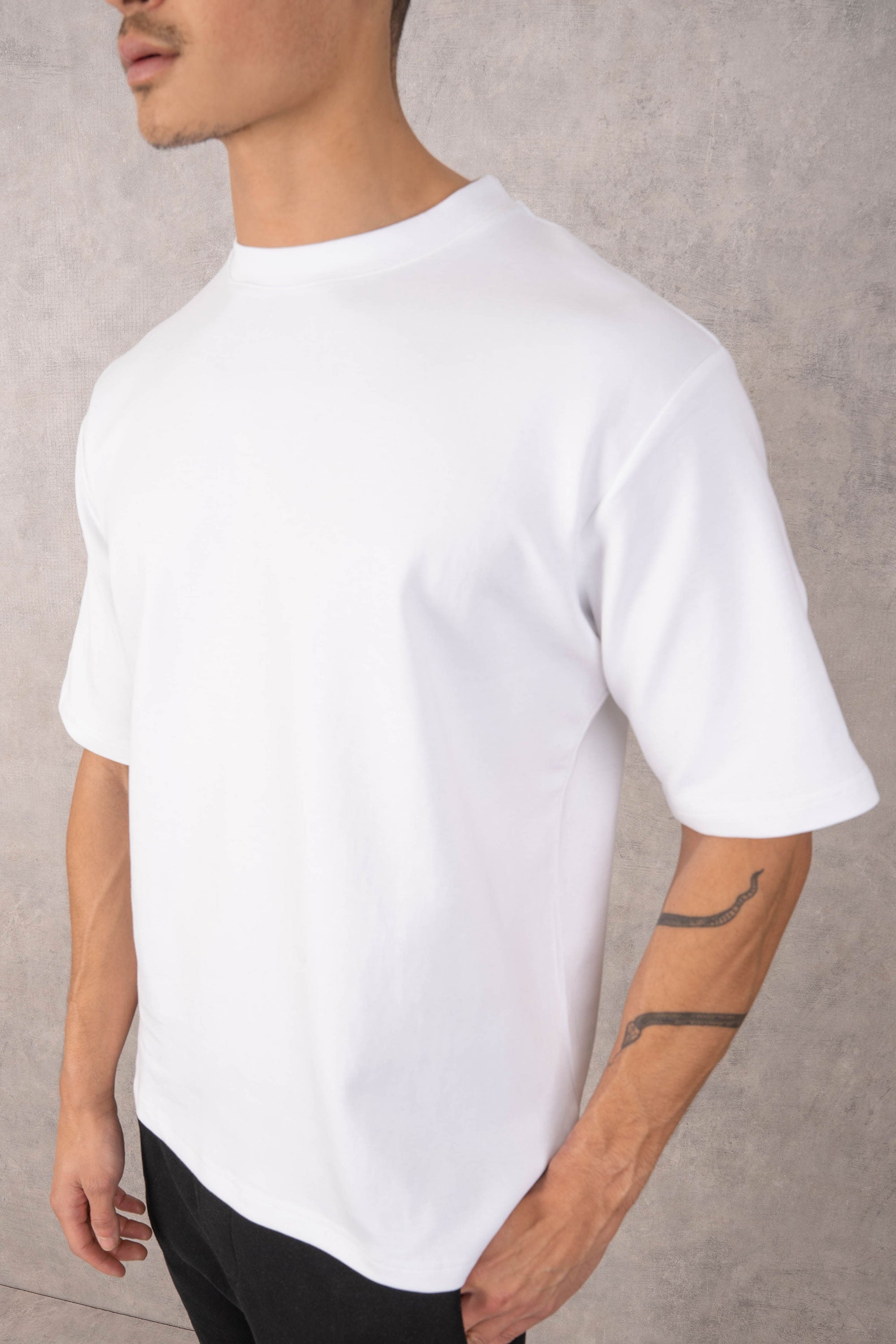 Boxy Fit Oversized T-Shirt - White - 3 Pack – Choix UK